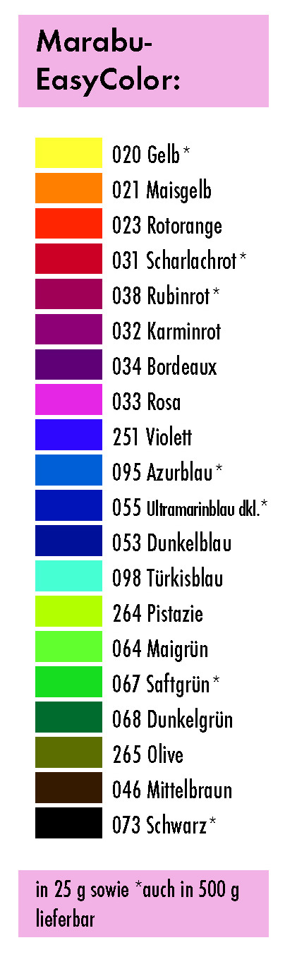 Marabu Easy Color, 25g - Kreativhaus Bastel- & Künstlerbedarf